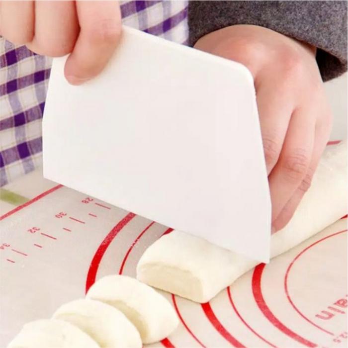 Jual Clay Scraper Trapesium Plastik - Alat Potong Adonan Tanah Liat ...