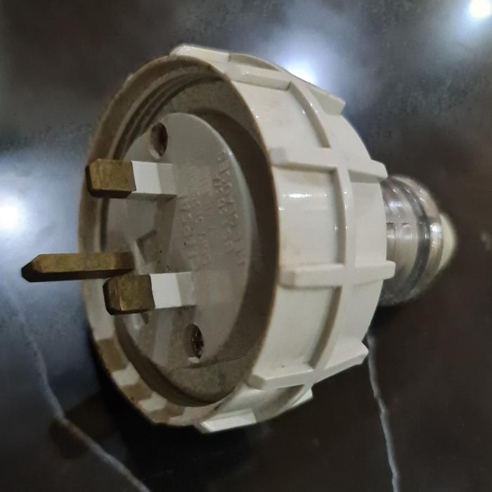 Jual Fuse 3 Pin Plug Top Industrial Clipsal 56P313 13A AMP 250V IP66 3 ...