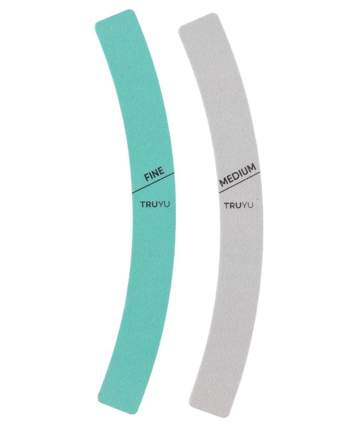 Promo Truyu by Qvs 10-1834 pro shaper banana file Curved Nail Shapers ...