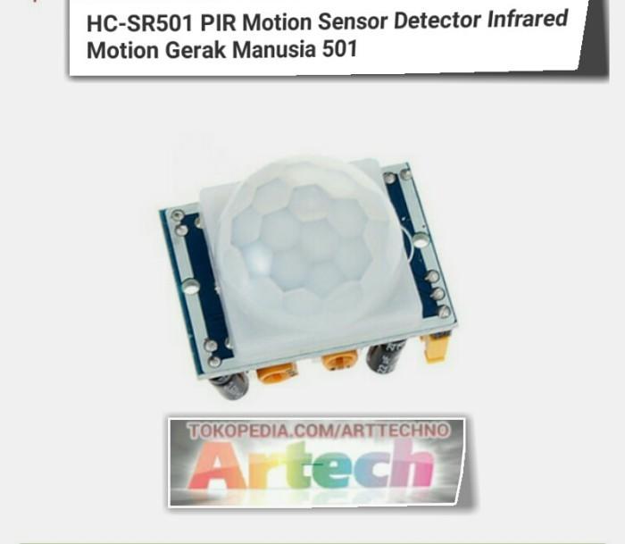 Jual pir sensor HC-SR501 motion sensor infrared uno mega esp32 HCSR501 ...
