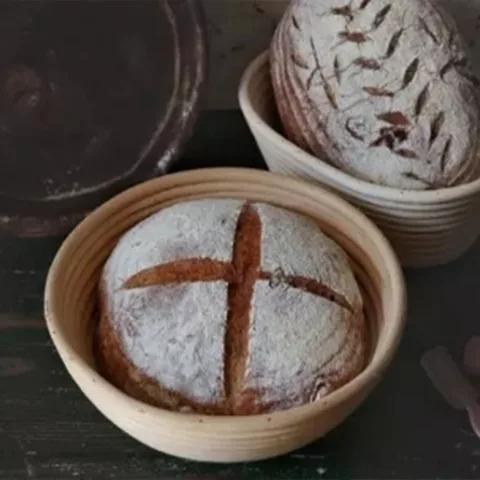 Jual Proofing Basket Bread Keranjang Fermentasi Sourdough Roti Set ...