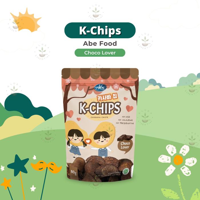 Promo Abe Food K-Chips Keripik Singkong Cassava Chips 80 gram - Snack ...