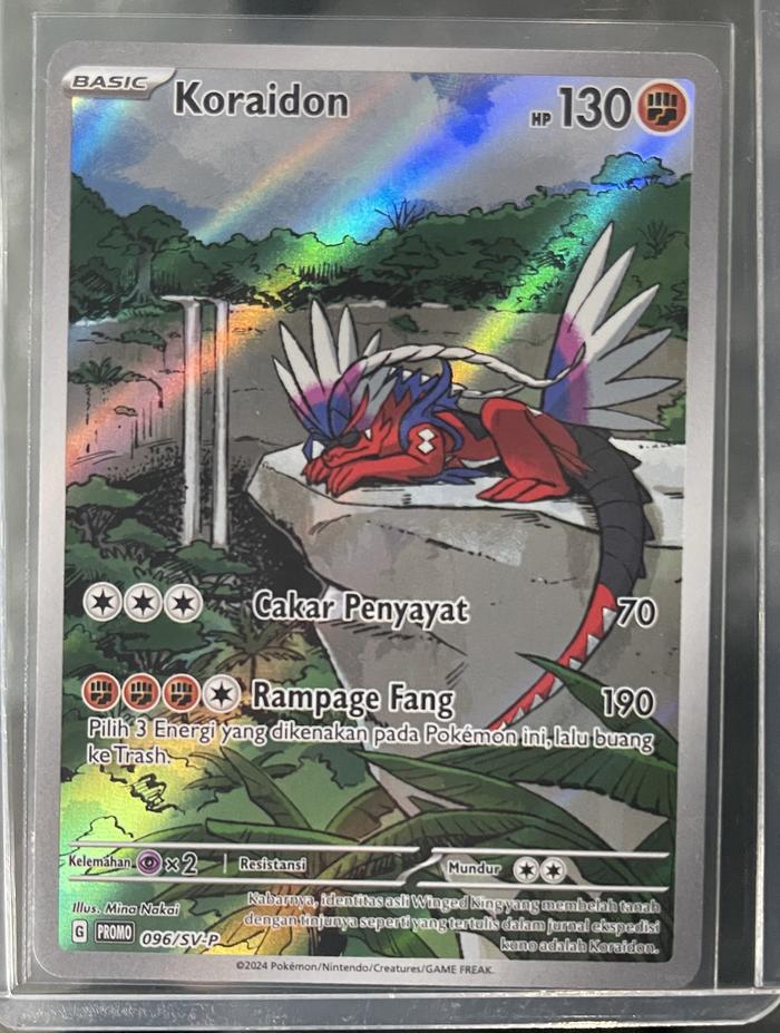 Jual Koraidon PROMO 096/SV-P Pokemon Kartu Indonesia - Jakarta Pusat - TCG pro | Tokopedia