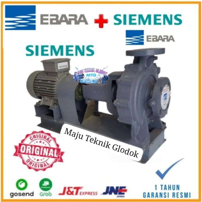 Jual Pompa Air Centrifugal Ebara 50x40 FSHA 4kw 5,5hp 2Pole Motor Siemens - Jakarta Barat - MAJU ...