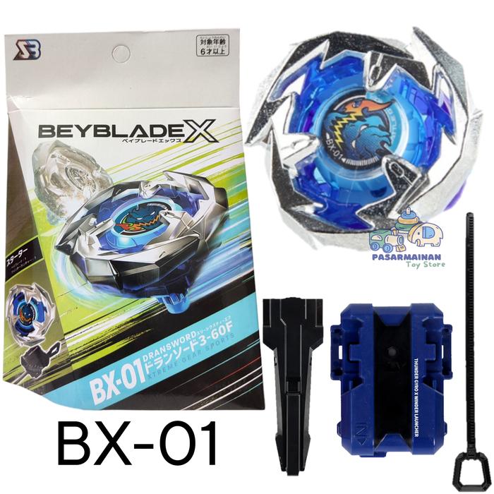 Jual Beyblade X Gangsing Beyblade Set Launcher Bx- 01 Starter Hells Dragon - Kuning Di Seller ...