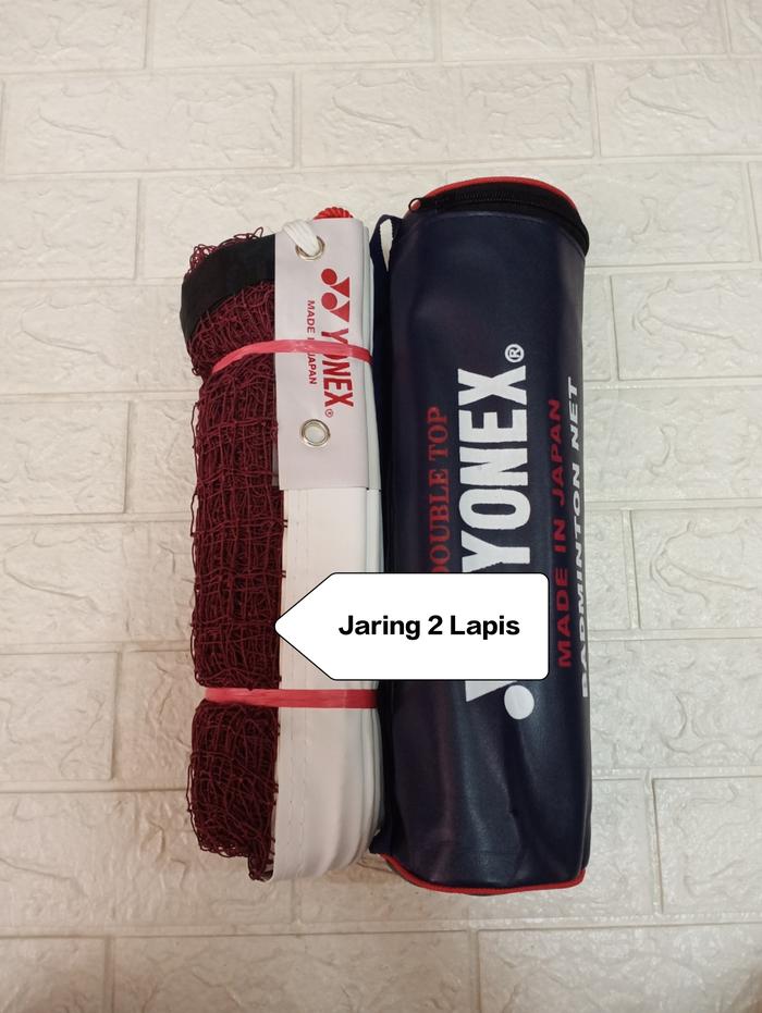 Jual NET BADMINTON JARING 2 LAPIS DOUBLE TOP BULUTANGKIS - Jakarta ...