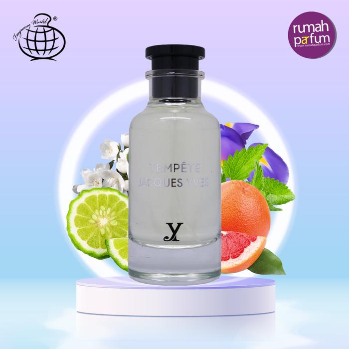 Promo Parfum Pria Wanita Fragrance World Tempete Jacques Yves Unisex ...