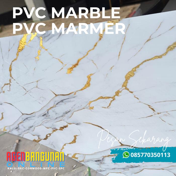 Jual PVC Board | PVC Marmer Dinding Bekasi | Marble Wall Panel Sheet ...