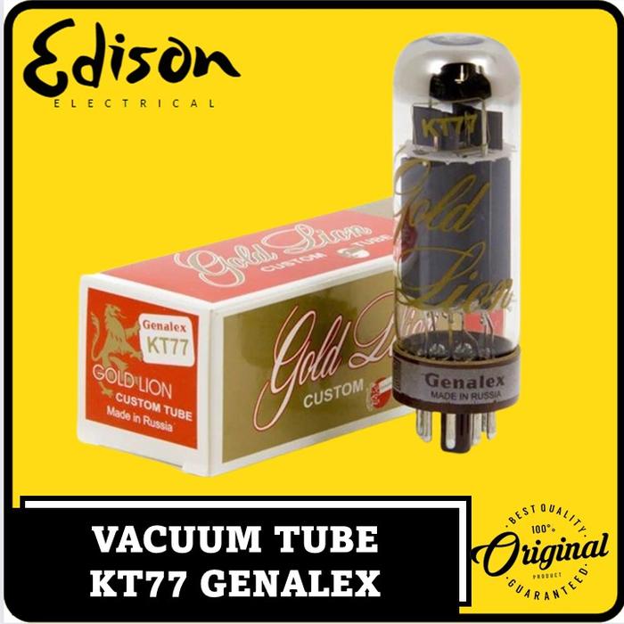 Jual GOLD LION GENALEX KT77 Vacuum Tube Made in Russia Custom Tube ...