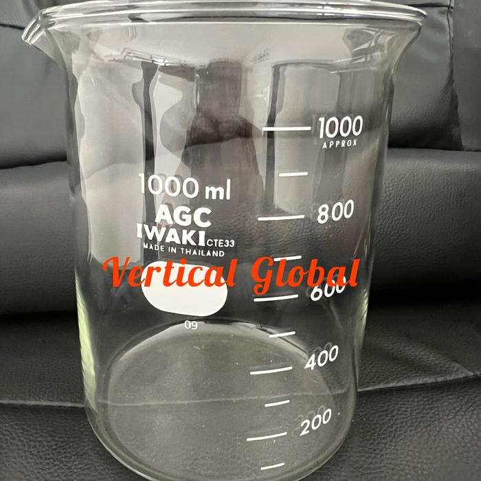 Jual Beaker Glass LF 1 ltr 1000 ml Iwaki Kaca - Kota Surabaya ...