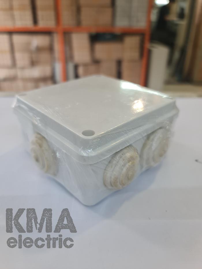 Jual junction box / duradus SM 100x100 polos dan 6 lubang - 6 lubang ...