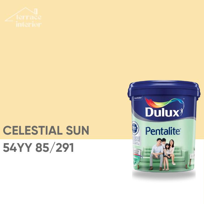 Promo Cat Tembok Dulux Pentalite Interior 20L Kuning Yellow Doff Matt ...
