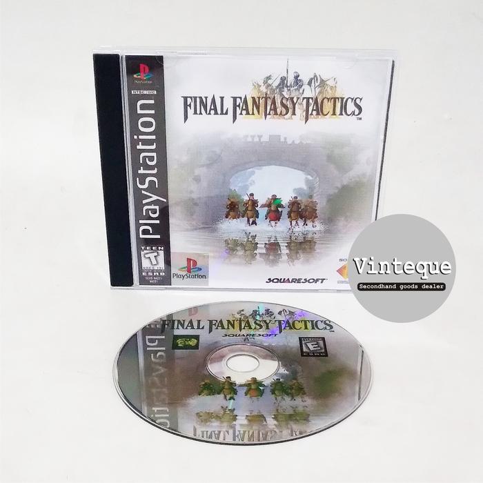 Jual Kaset CD PS1 Playstation 1 Original Pabrik Final Fantasy Tactics - Kab. Bandung - VINTEQUE ...