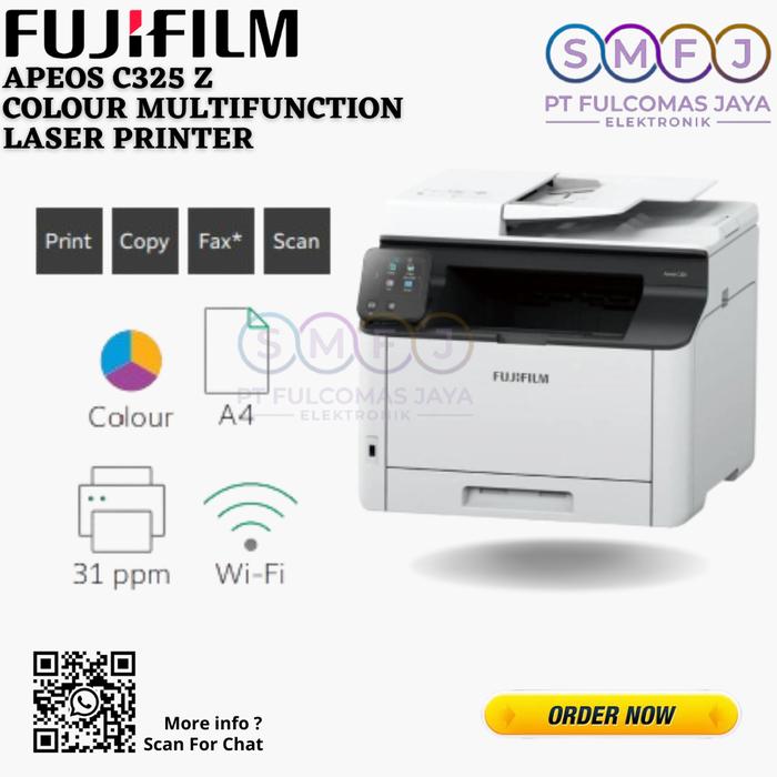 Jual Fujifilm Apeos C325z C325 z A4 Letter Legal Color Printer Laser ...