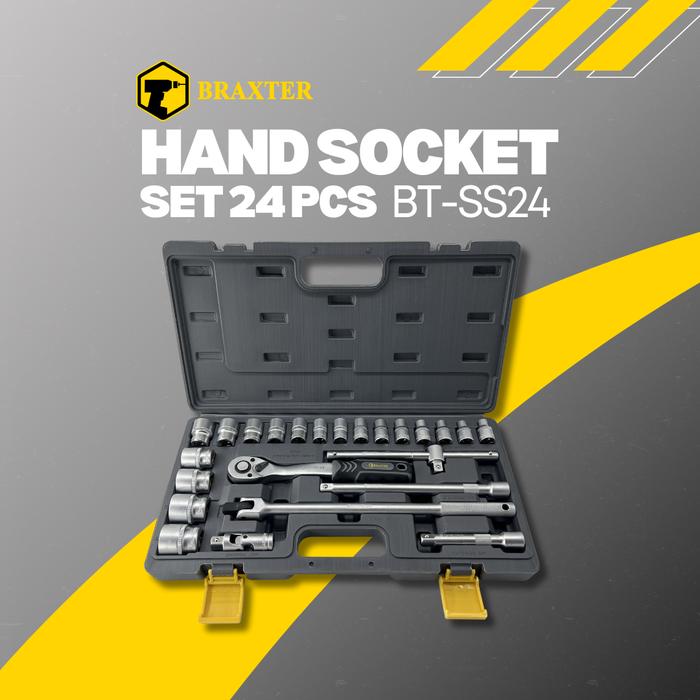 Jual HAND SOCKET SET 24 PCS, MERK BRAXTER - Kota Tangerang - Braxter ...