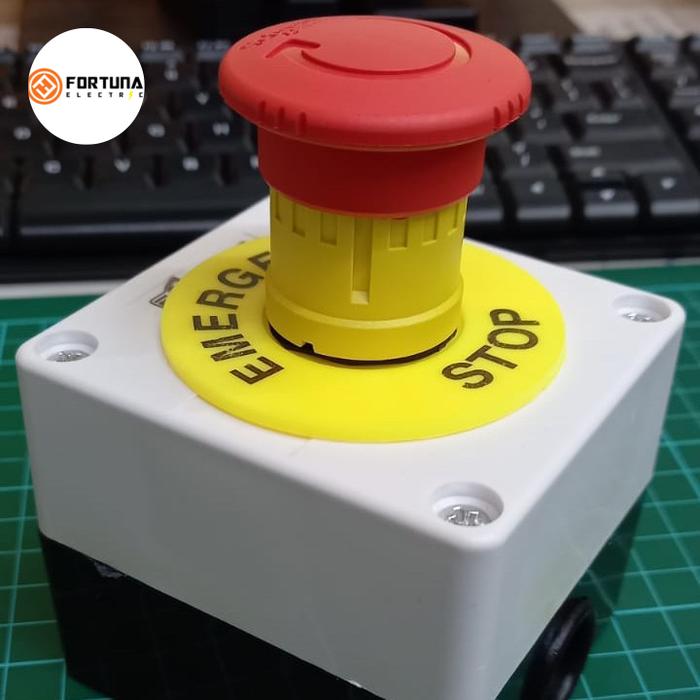 Jual Emergency Switch dengan Box Panel Kendali (Made by Order ...