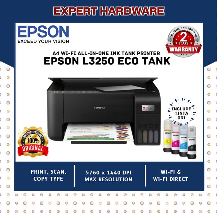 Jual Printer EPSON EcoTank L3250 A4 All in One-EPSON L3250 Ink Tank ...