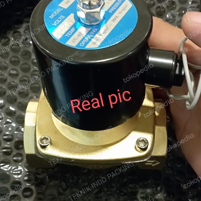 Jual SOLENOID VALVE KUNINGAN 1" 2 WAY/AC 220V-AC220V - Jakarta Barat - TEKNIK INDO PACKING ...