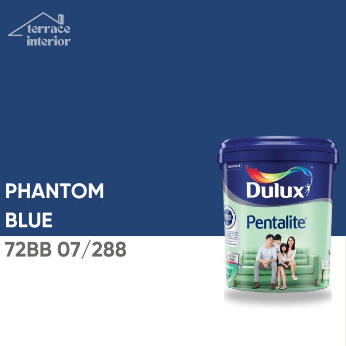 Promo Cat Tembok Dulux Pentalite Interior 20L warna Biru Doff Matt ...