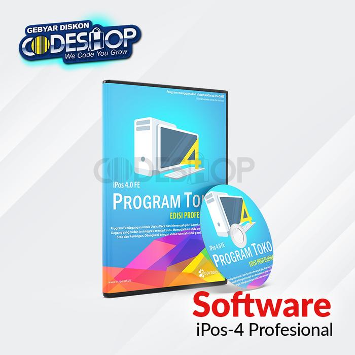 Jual Software Kasir Program Toko iPos 4 Profesional Retail Minimarket - Kota Surabaya - Codeshop ...