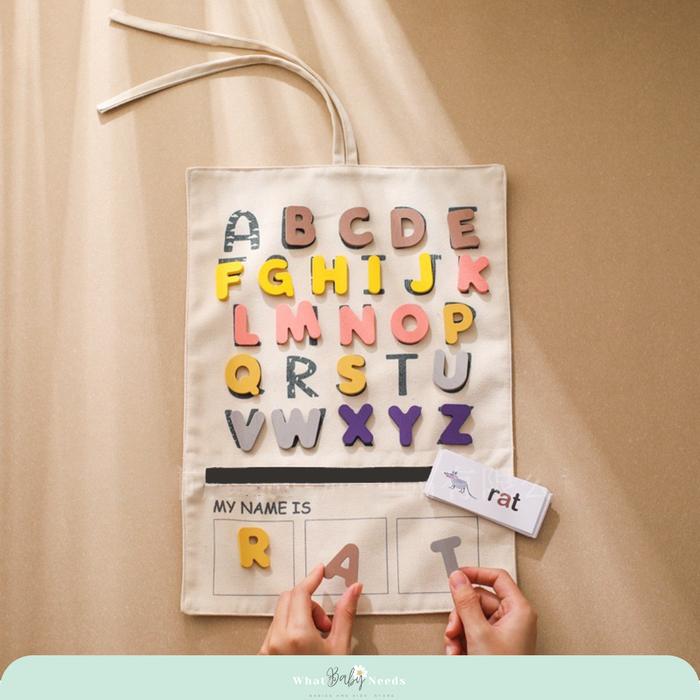 Promo Canvas Alphabet Kid Toy / Mainan Edukasi Alfabet & Hewan Anak ...