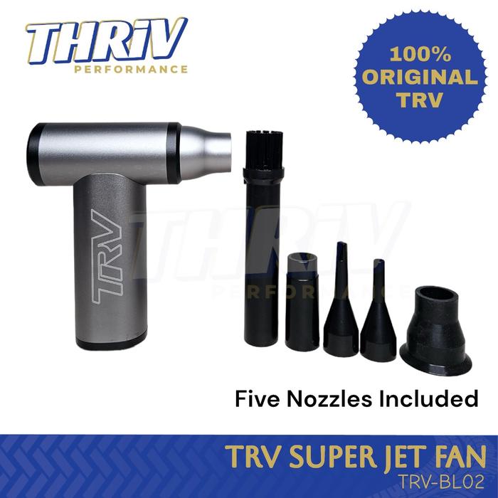 Jual Trv Super Jet Fan 2 Mini Portable Turbo Blower Jetfan Original Di ...