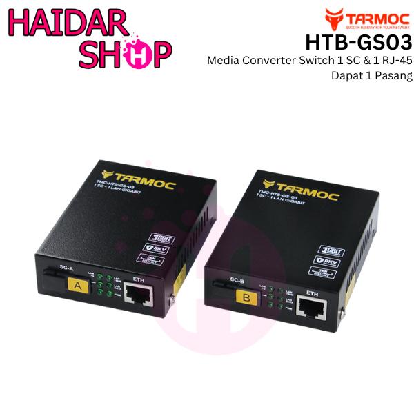 Jual Netlink HTB GS03 HTB-GS03 Gigabit Single mode Media Converter ...