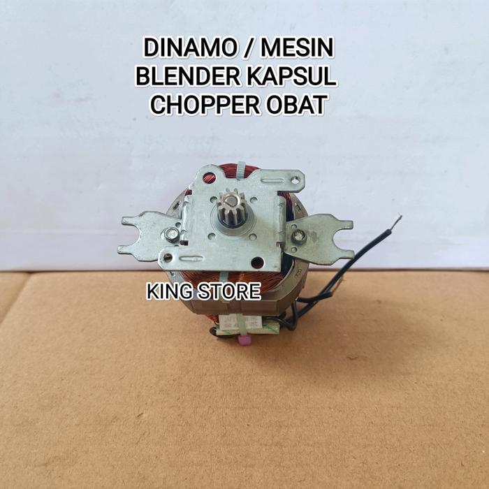 Jual DINAMO / MESIN BLENDER KAPSUL CAPSUL / MOTOR DINAMO CHOPPER ...