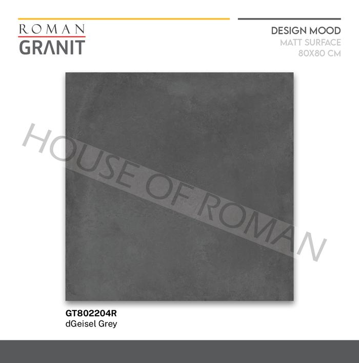 Jual ROMANGRANIT dGeisel Grey 80x80 GT802204R ROMAN GRANIT - Jakarta ...