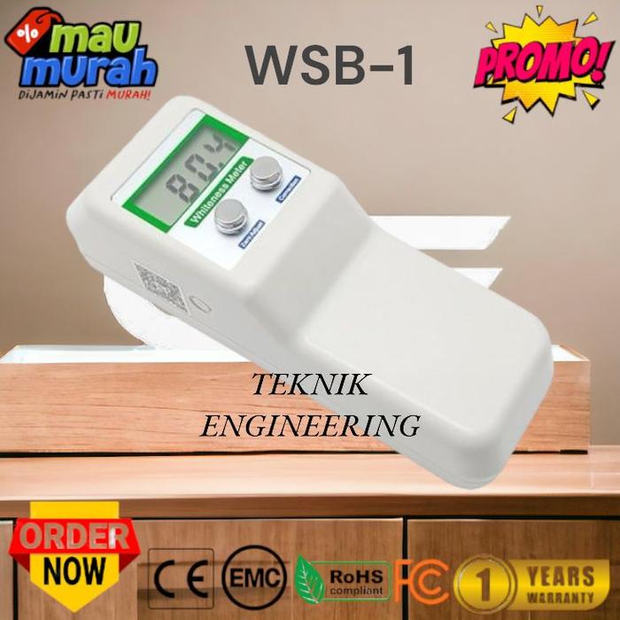 Jual WSB-1 Portable Whiteness Meter Measurement Textile Salt Detergent ...
