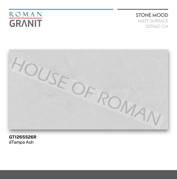 Jual ROMANGRANIT dTampa Ash 120x60 GT1265526R (ROMAN GRANIT) - Jakarta ...