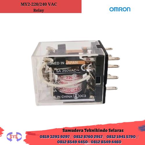 Jual Omron MY2-220/240 VAC Relay - Kab. Bekasi - SAMUDERA TEKNIKINDO | Tokopedia
