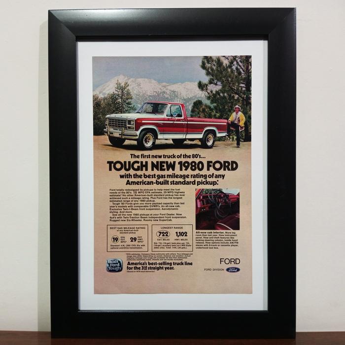 Jual Iklan Jadul FORD Truck Pickup - Wall Decor Mobil Truk Klasik ...