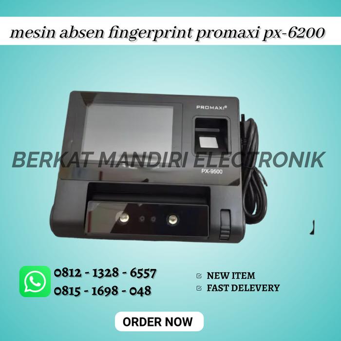 Jual Mesin Absen Promaxi PX 9500 ( New Product with Perfect Fitur ...