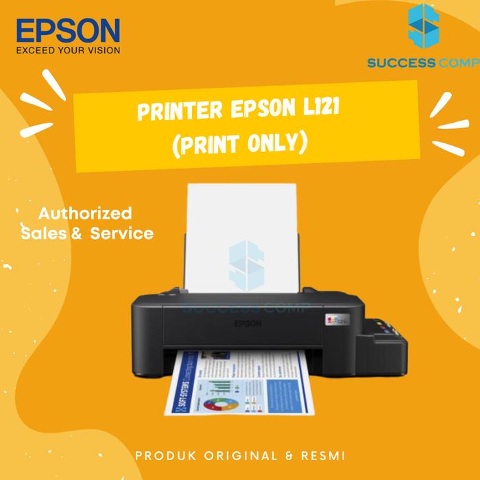 Jual Printer Epson L121 L 121 Print Only Garansi Resmi - Kota Bekasi - Success Comp | Tokopedia
