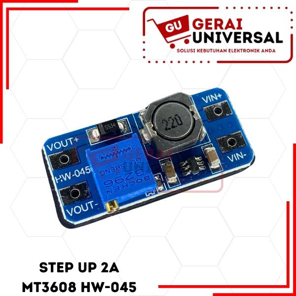Jual Step Up MT3608 2A Micro USB StepUp Adjustable DC to DC Module HW ...