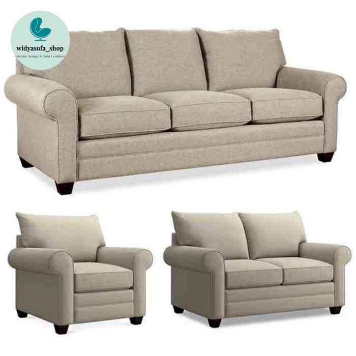 Jual Kursi Sofa 321 Minimalis / Sofa Set Elegant / Sofa Tamu Modern ...