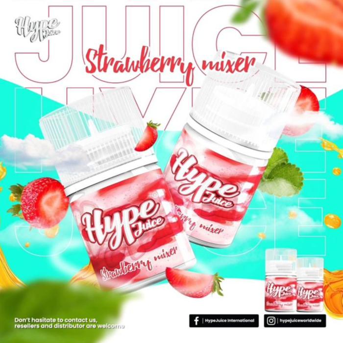 Jual Hype Juice Strawberry Mixer 60ML by Hype Juice Worldwide / Liquid ...