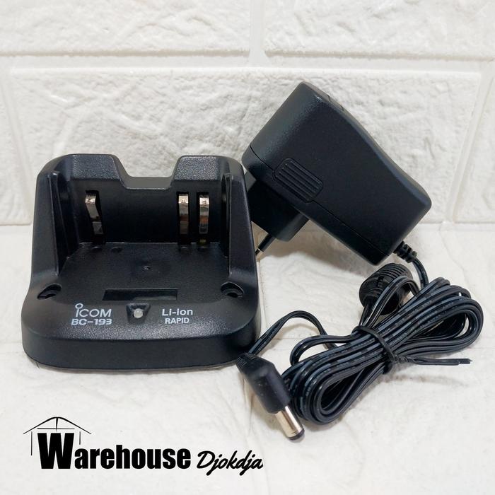 Jual Charger HT Handy Talkie Icom V80 IC V 80 BC 193 BC-193 Lithium ...