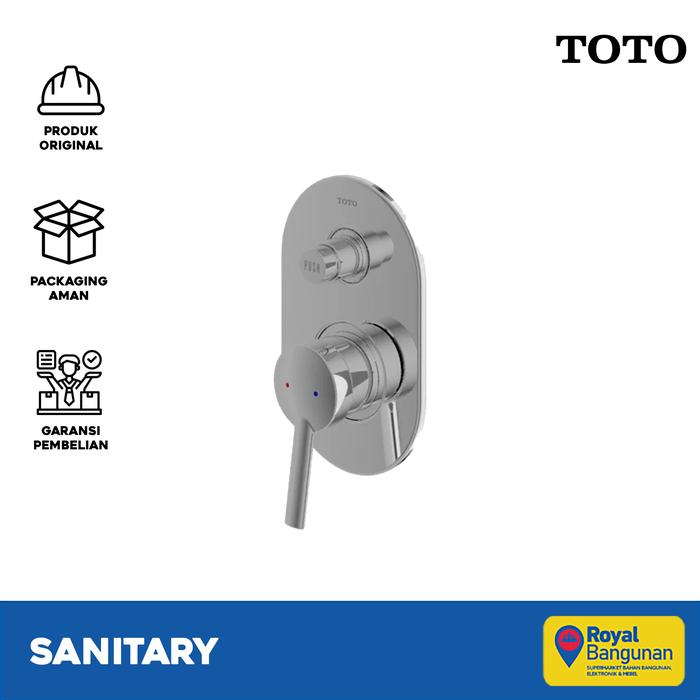 Jual TOTO TX442SV Mixer Vasil Single Lever W/ Diverter | Kran Shower - Kab. Bogor - Royal ...