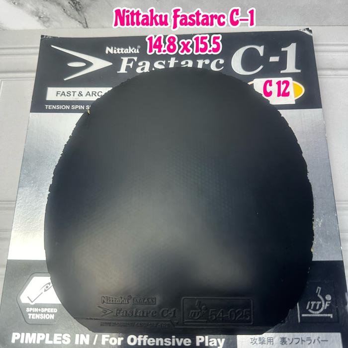 Jual Promo karet tenis meja pingpong Nittaku Fastarc C1 Hitam - Jakarta Barat - grosirvita88 ...