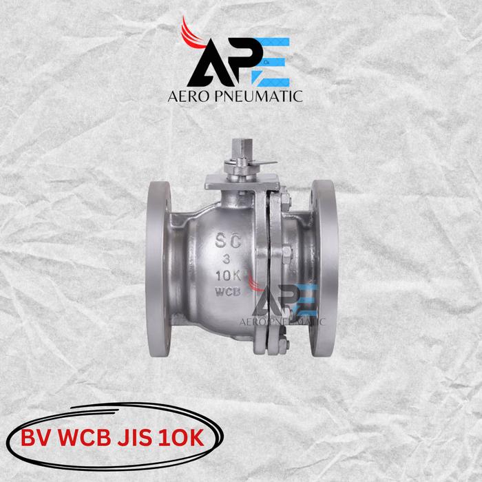 Jual 4" Ball Valve WCB Type Flange JIS 10k Size 4 Inch - Jakarta Barat - Aero pneumatic | Tokopedia