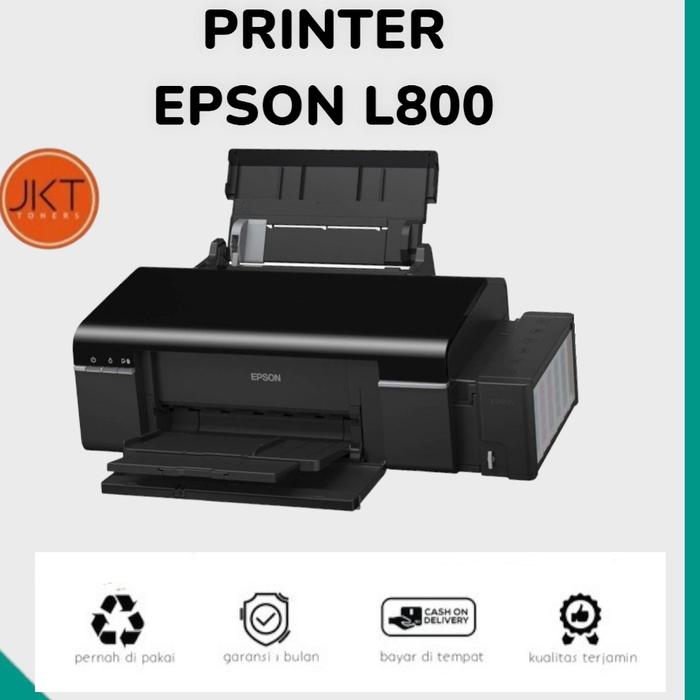 Promo Printer Epson L800 Color Cetak Id Card - Jakarta Pusat - jkttoner | Tokopedia