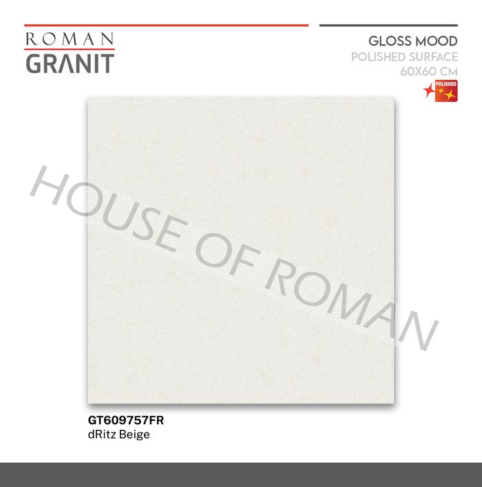 Jual ROMANGRANIT dRitz Beige 60x60 GT609757FR ROMAN GRANIT - Jakarta ...