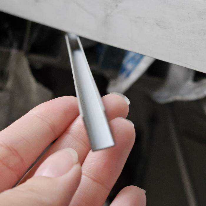 Jual Lis Policarbonate Sambungan profil H / profil U Alumunium - Lis H ...