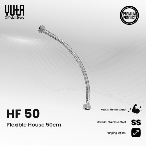 Promo YUTA Selang Air - Flexible Hose 50cm Stainless Steel HF - Jakarta ...