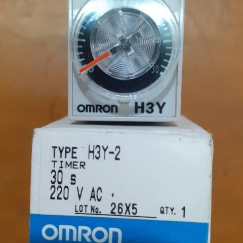 Jual UNIK! TIMER RELAY OMRON H3Y-2 220V AC 30S + SOCKET UNIK! - Kota Tangerang - vallent kids ...