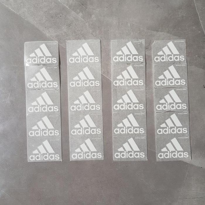 Jual Sablon Setrika Logo Adidas Iron Heat Transfer Press Asli Putih ...