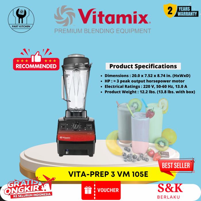 Jual Blender Vitamix Vita Prep 3 Commercial Blender - Jakarta Pusat - Part Kitchen | Tokopedia
