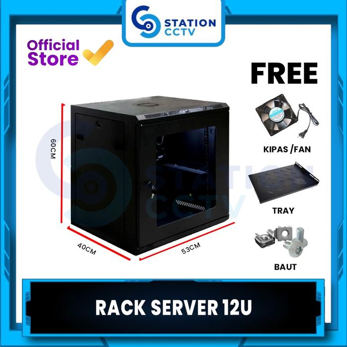 Promo Wallmount Rack Server 12U / Rack Server Ukuran 12U / Rack Server ...